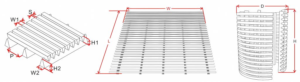 Johnson Wedge Wire Screen Panels - mkmetal