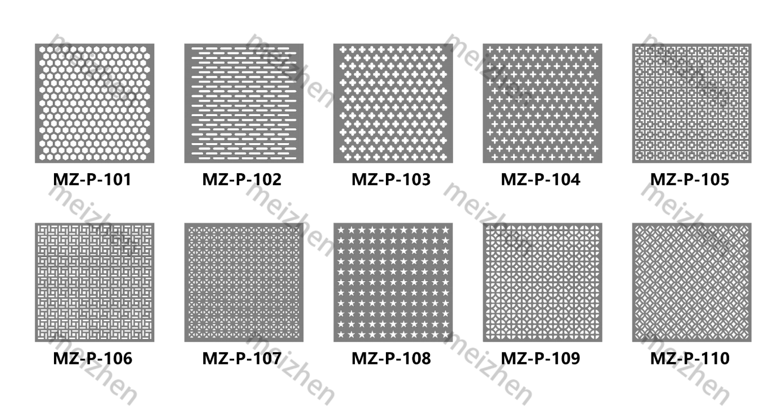 custom flower special pattern perforated metal mesh - mkmetal