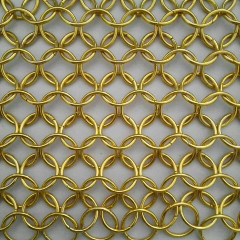 ring chain mail mesh for decoration - mkmetal